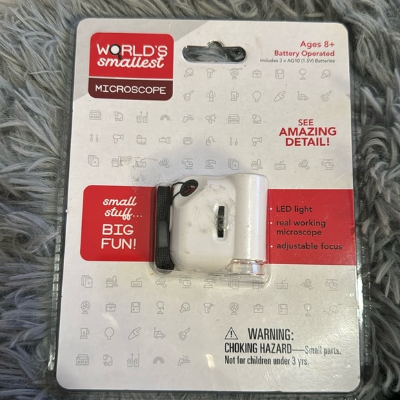 Worlds Smallest | Toys | Worlds Smallest Microscope New | Poshmark